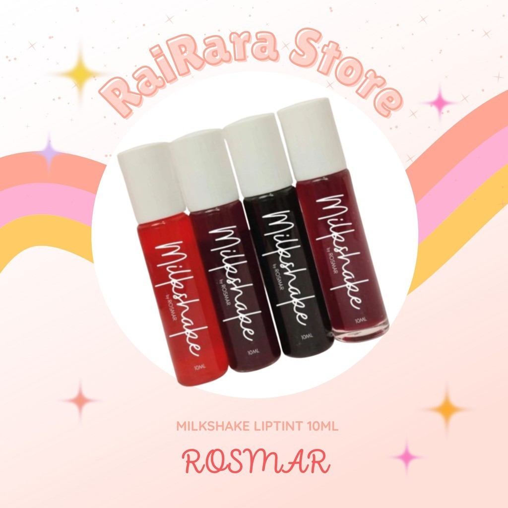 Rosmar Milkshake Lip Tint | Cheek & Lip Liptint -10ml | Shopee Philippines