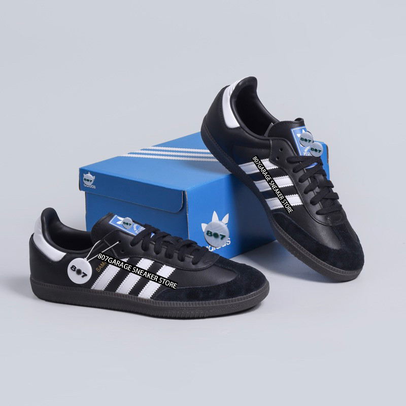 [ORIG] AD Samba Black White Gum | Shopee Philippines