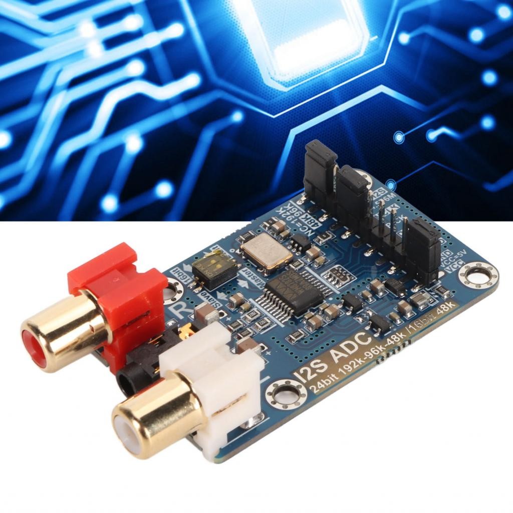 Eleganthome I2S ADC AudioCard Module Lossless Digital Audio Decoder ...