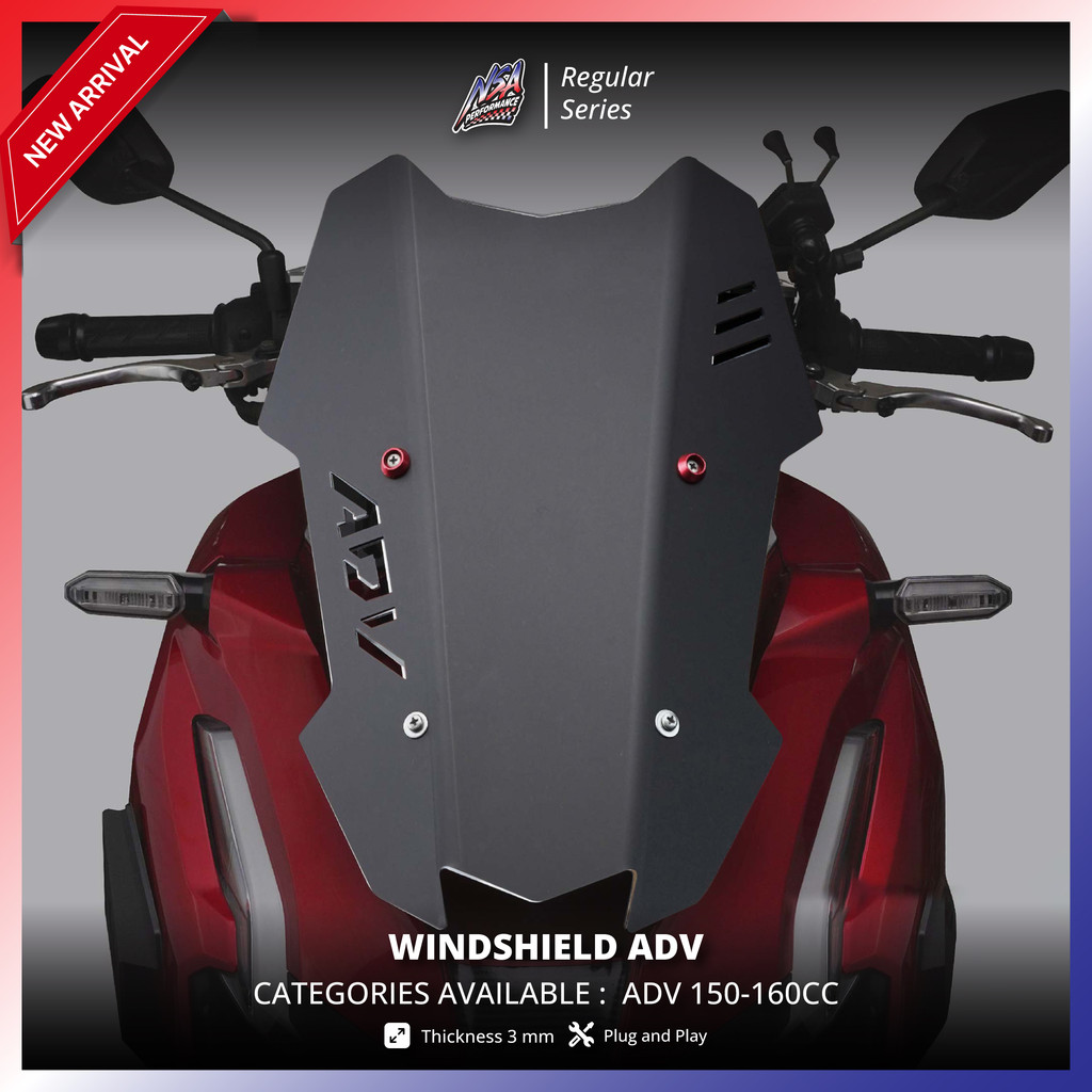 NSA Windshield Adv 150-160 Visor Adv Tdr Tameng Depan Honda Adv 150 Adv ...