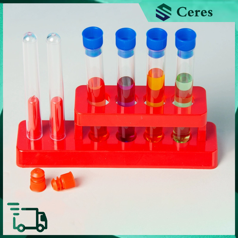Small Test Tube Rack 4 Holes Small Test Tube Holder Plastic Test Tube ...