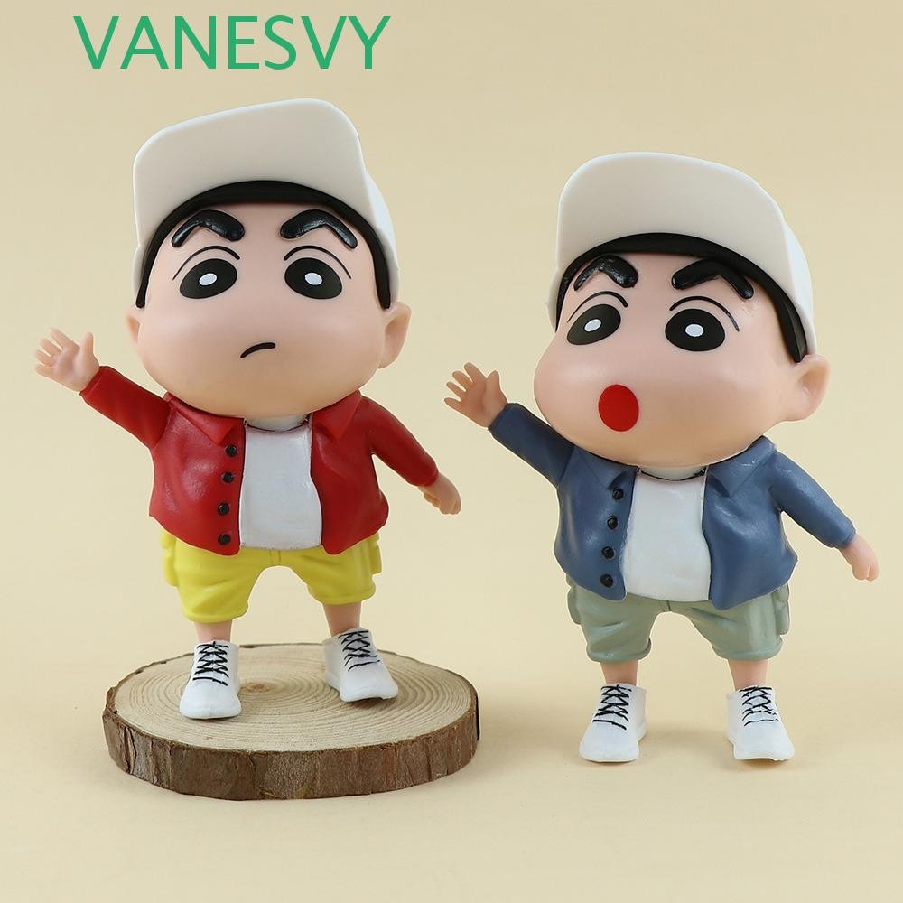 VANESVY Crayon Shin-Chan Figure, Shinnosuke Nohara Fashion Clothes ...