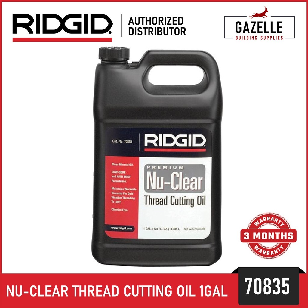 Ridgid Threading Accessories Thread Cutting Oil - 1 Gal and 5 Gal ...