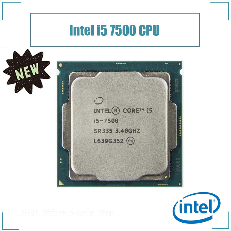 Intel I5 7500 CPU Motherboard Supported LGA 1151 3.4Ghz Quad-Core 7th ...