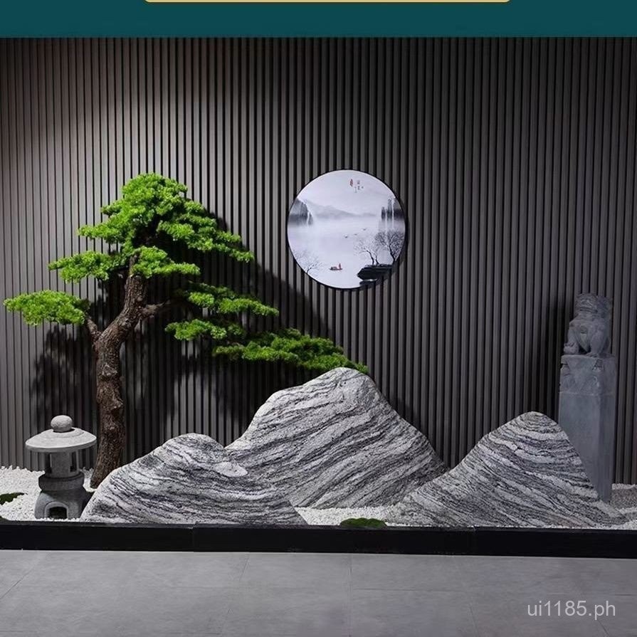 Xuelang Stone Slices Landscaping Indoor Combination Dry Landscape ...