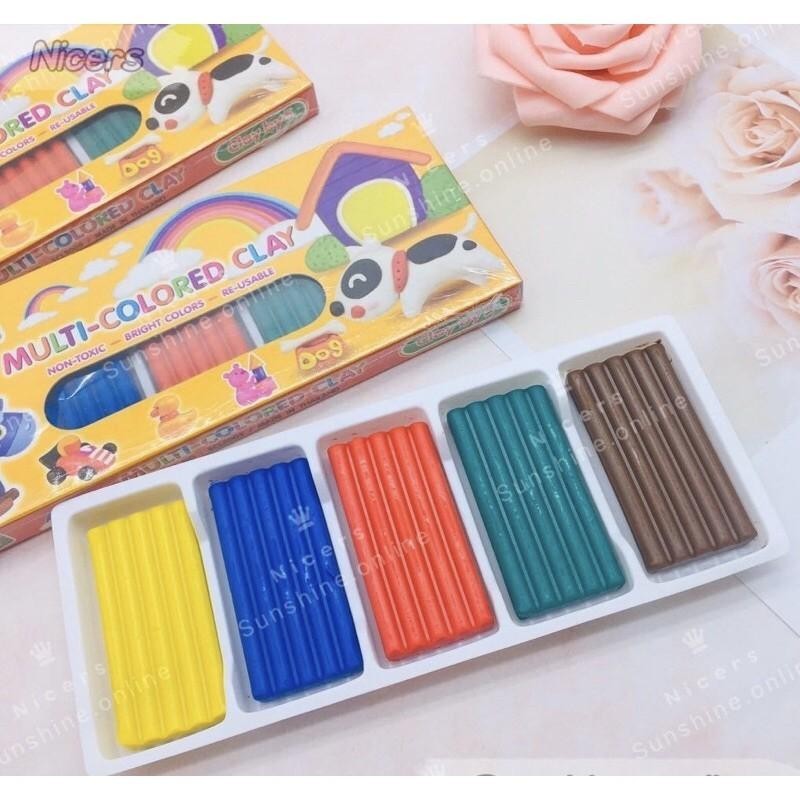Clay for kids JOY Multi-Colored Clay CFM | Shopee Philippines