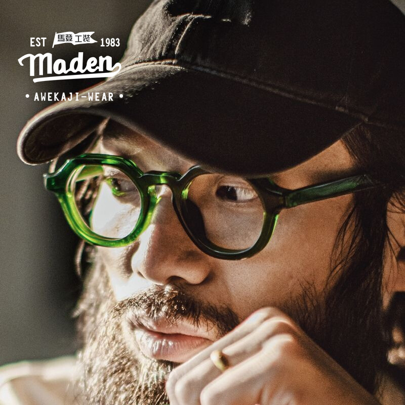 MADEN brand workwear style men's youth 2025 summer new American retro ...