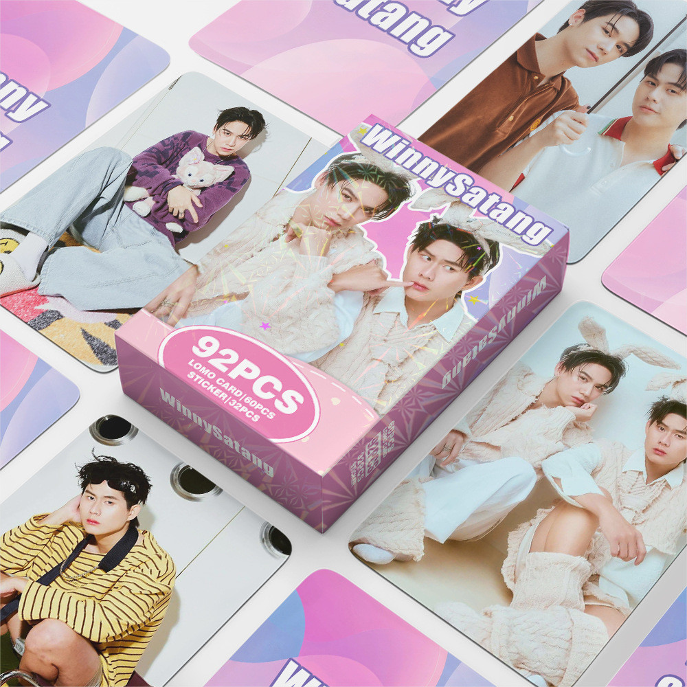92-96pcs Thai Star Bangsaen Fight Club Gemini Fourth Lomo Cards Joong ...
