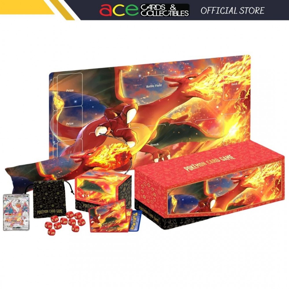 Pokemon TCG Pokémon Zhu & Purple {Top Collection Box Charizard ...