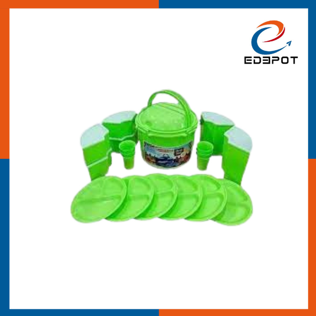 Edepot SUNNYWARE 20 IN 1 PICNIC SET/PICNIC MATE with BFA FREE | Shopee ...
