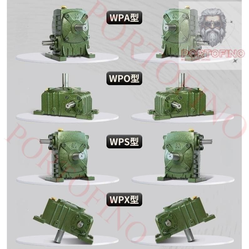 Worm Gear Reduction Machine Box WPA WPS WPO WPX50 60 70 80 100 135 147 ...