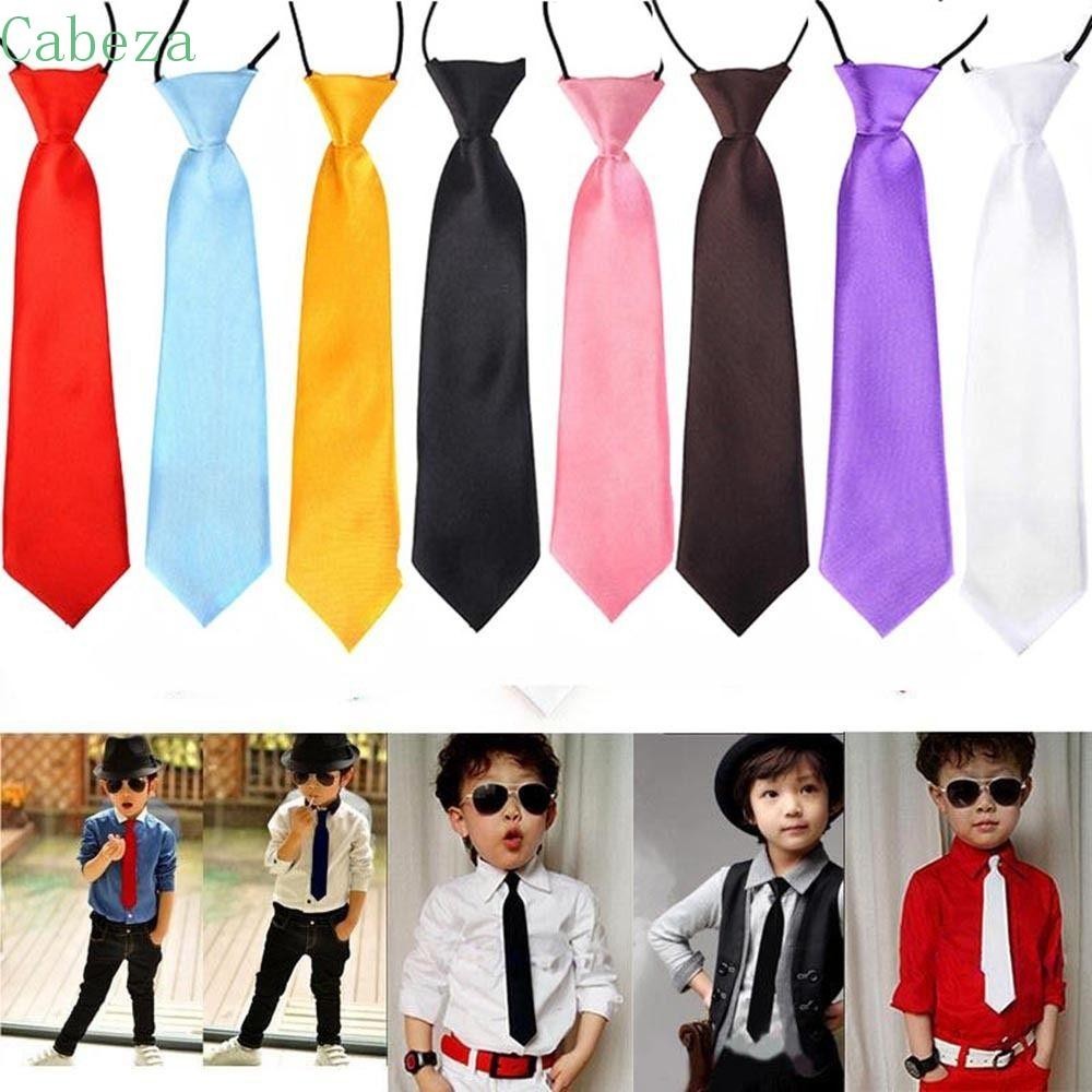CABEZA Children Tie For Girls Classic for Wedding Shirt Accessories ...