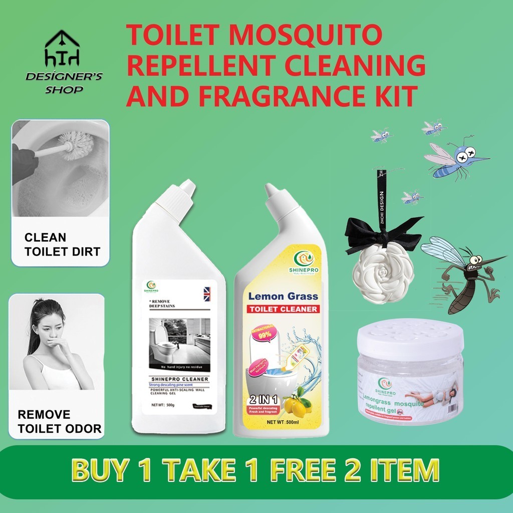 Powerful Toilet Cleaning BUY 1 G 1 FREE 2 ITEM, Mosquito Repellent ...