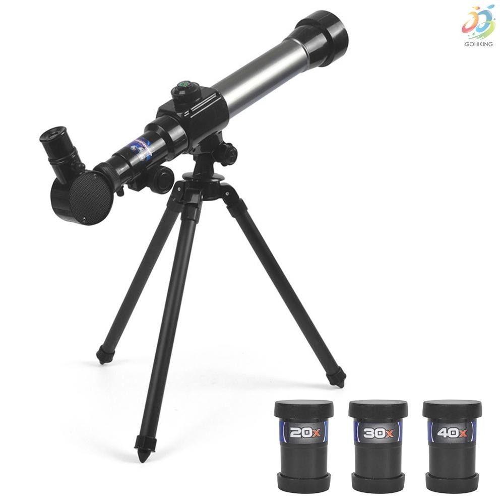 Kids Telescope 20X-30X-40X Adjustable Astronomical Telescope with ...