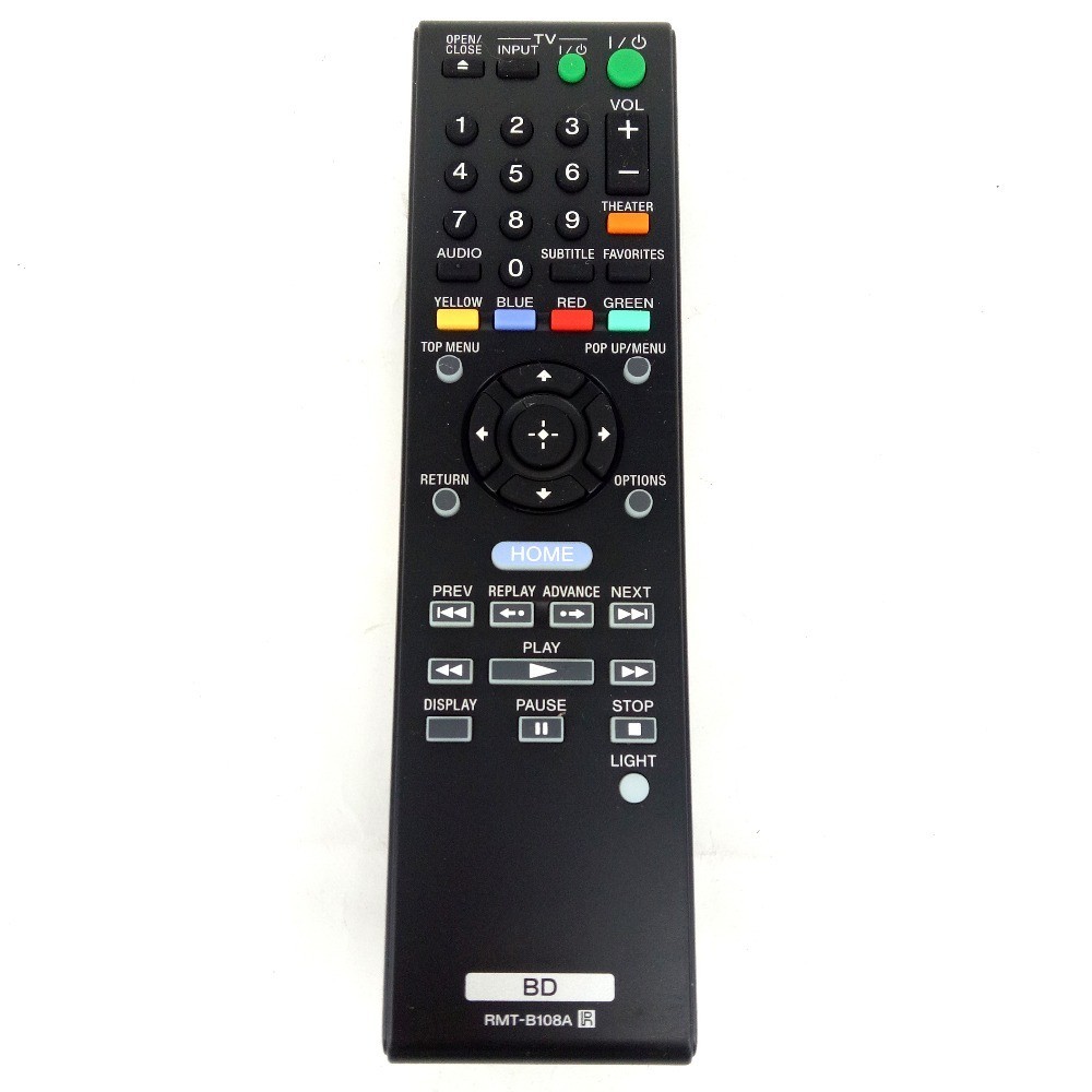 GG+Original For SONY Blu-Ray DVD Player BD Remote Control RMT-B108A ...