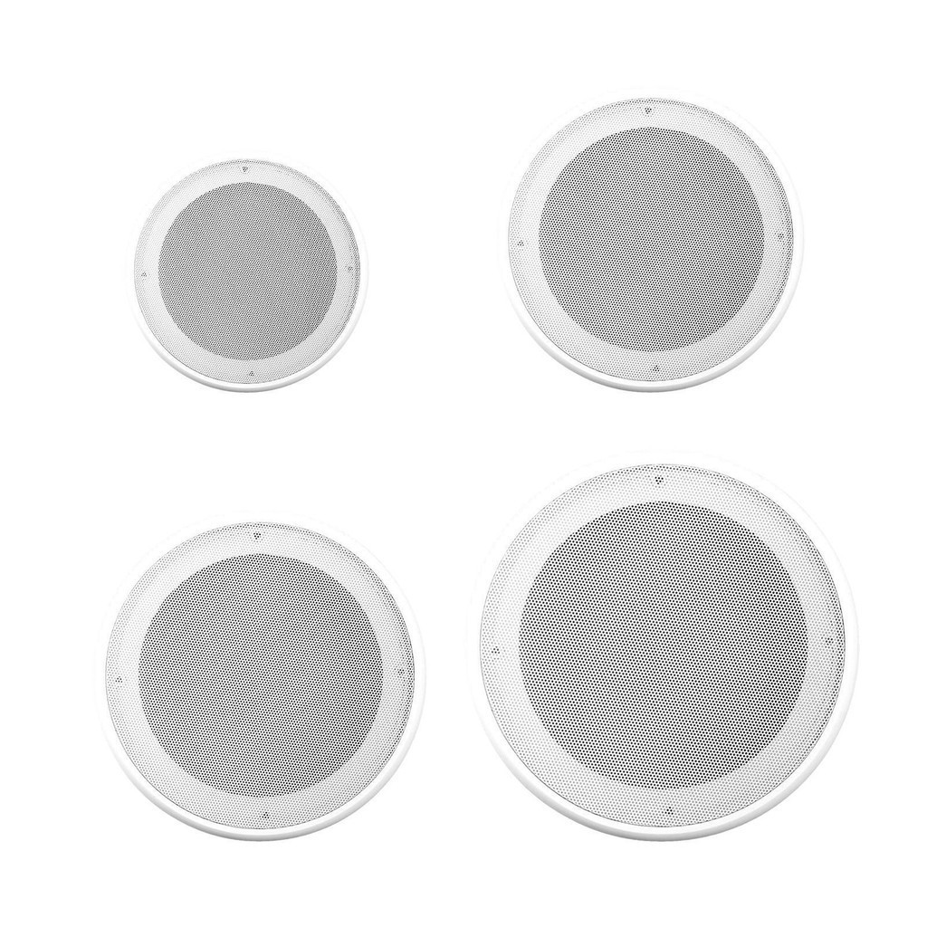 Round Speaker Grill Metal Ceiling Speaker Cover Round Space-Saving ...