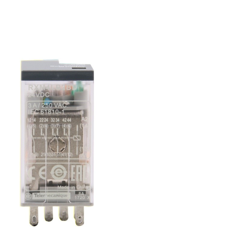 Original Schneider intermediate relay RXM4LB2BD RXM4LB2P7 small relay ...