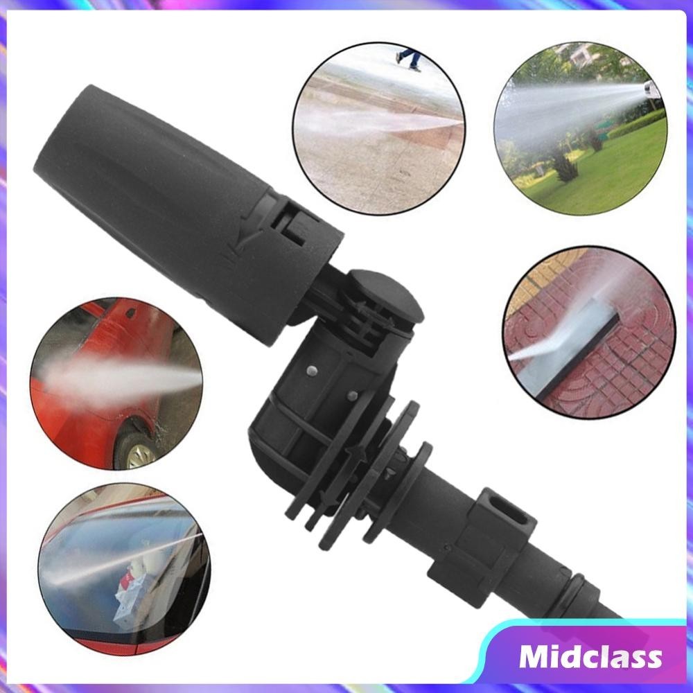360 Degree Rotating Car Wash Nozzle Adjustable Angle Washer Tips Turbo ...