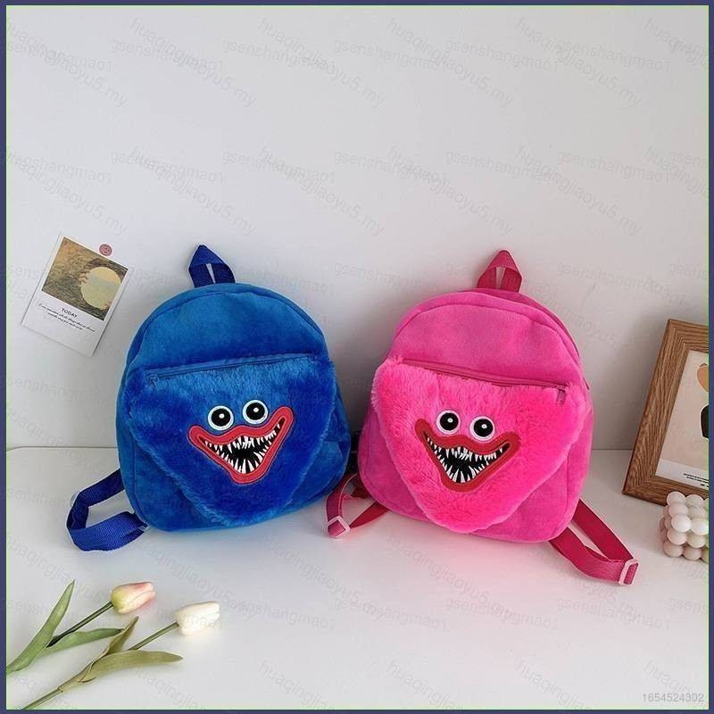Poppy Playtime Plush Bag Huggy Wuggy Children Stuffed Backpack School ...