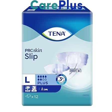 TENA PROSKIN SLIP PLUS L ADULT DIAPER 12'S | Shopee Philippines