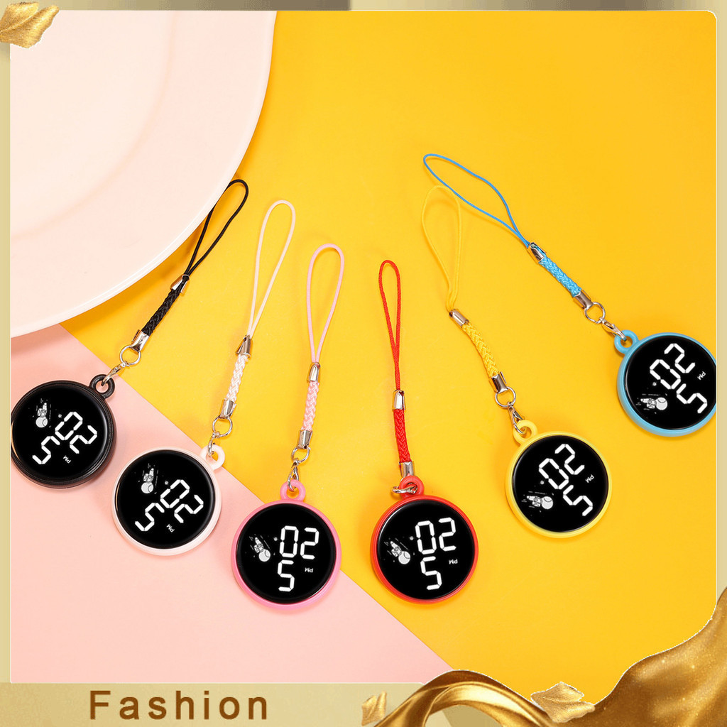 cFJC_ Student Pendant Watch Waterproof LED Digital Electronic Time ...