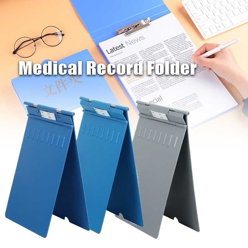 【COD】A4 Patient Chart Medical Record Folder ABS Plastic Medical Record ...