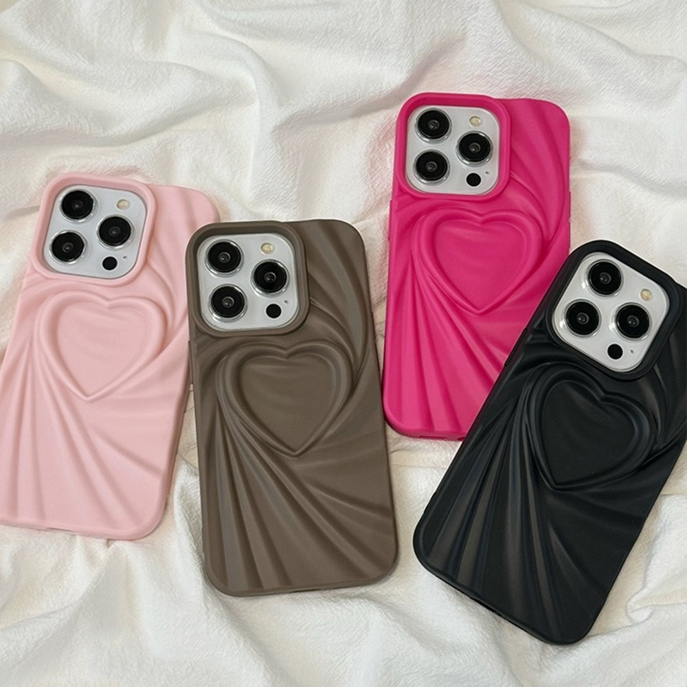 colour Love Heart Vortex Phone Case For iPhone 15 Pro Max 15 Pro 15 ...