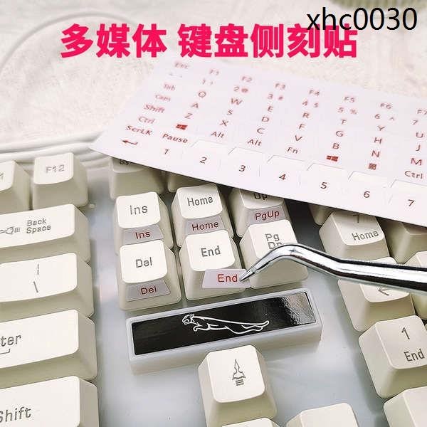 · Desktop Keycap Sticker Keyboard Sticker diy Side Lettering Symbol ...