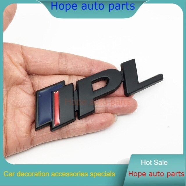 NEW Car sticker 3D IPL logo Metal Emblem Badge Decals car sticker for ...