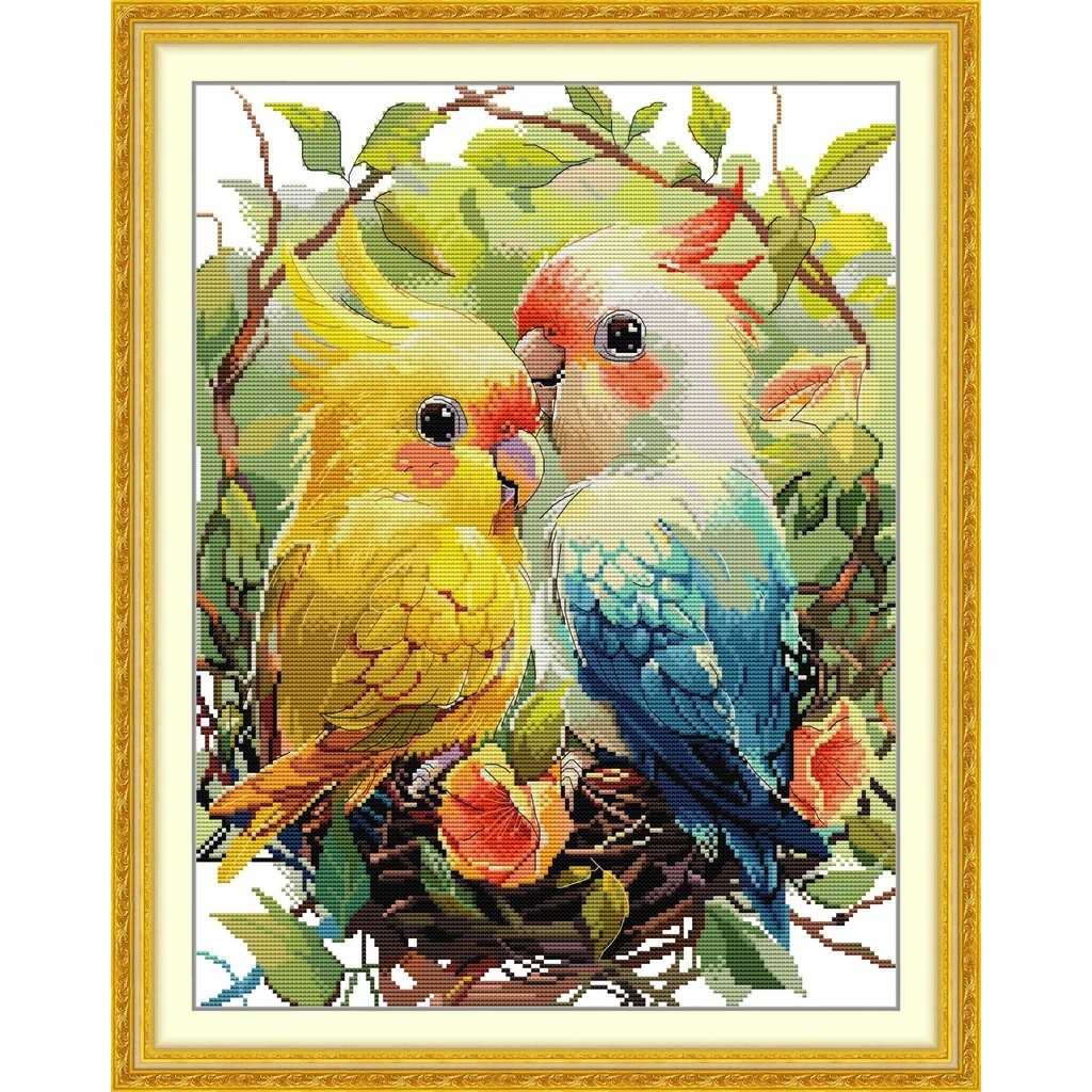 Joy Sunday Cross Stitch Ktis DMC Threads CroStitch Set DIY Needlework ...