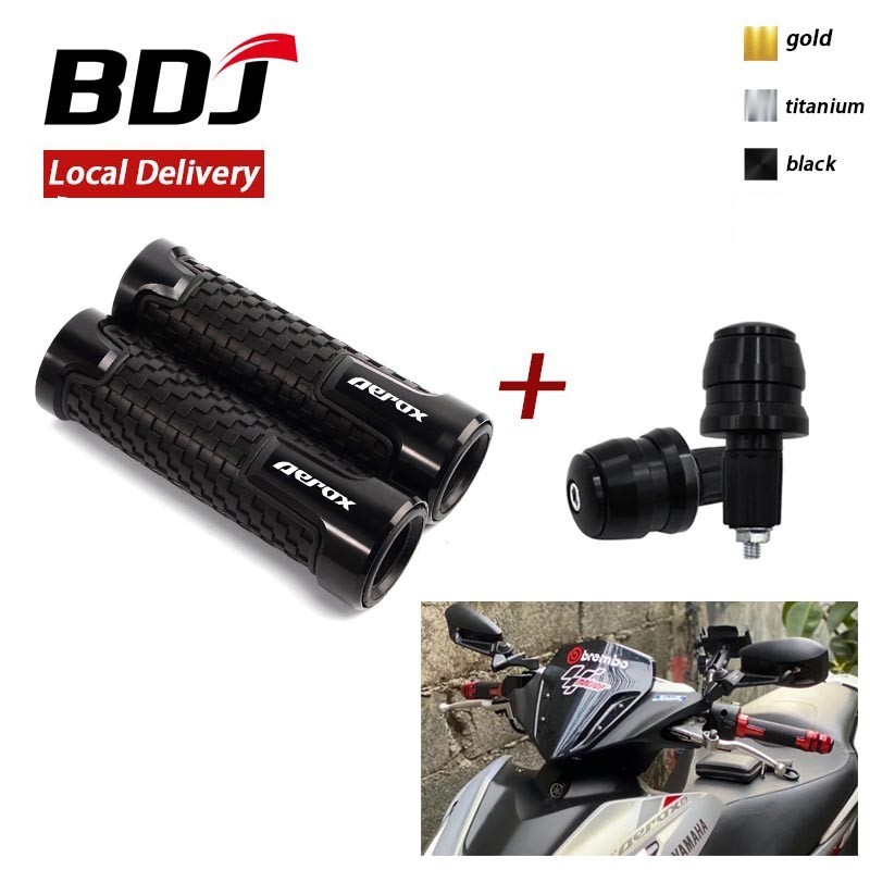 BDJ Handle Grip Bar End For Yamaha Aerox 155 Aerox155 Universal ...