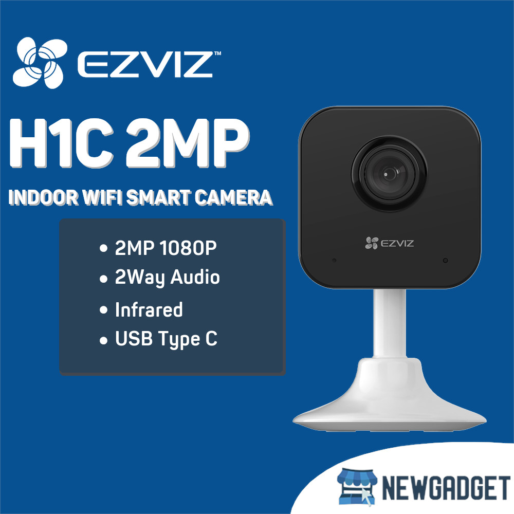 Ezviz H1C 2MP 1080P USB TYPE-C 2WAY AUDIO SMART INDOOR WIFI CAMERA ...