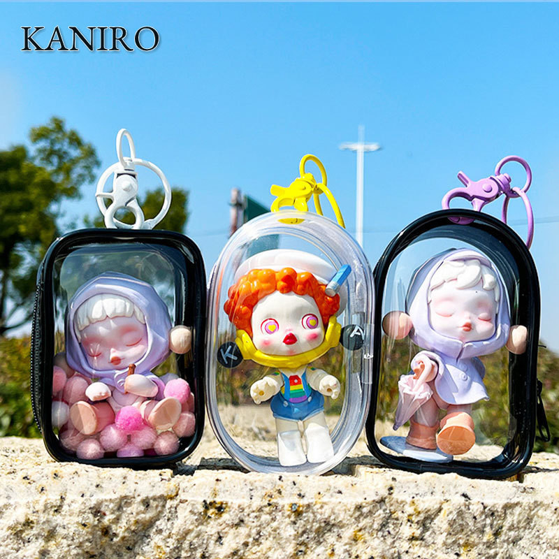 KANIRO Storage bag PVC bone three-dimensional baby bag closed ...