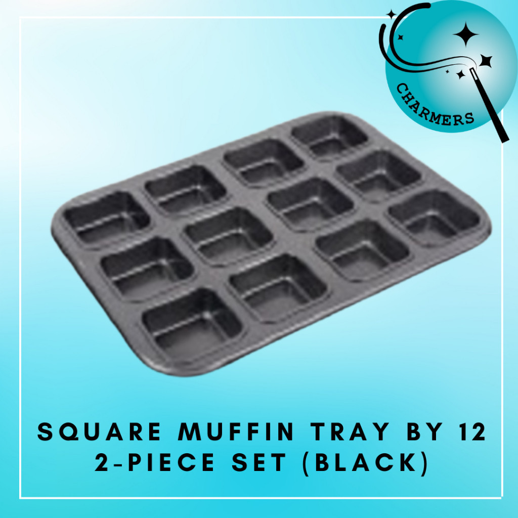 Square Muffin Tray by 12 | Shopee Philippines