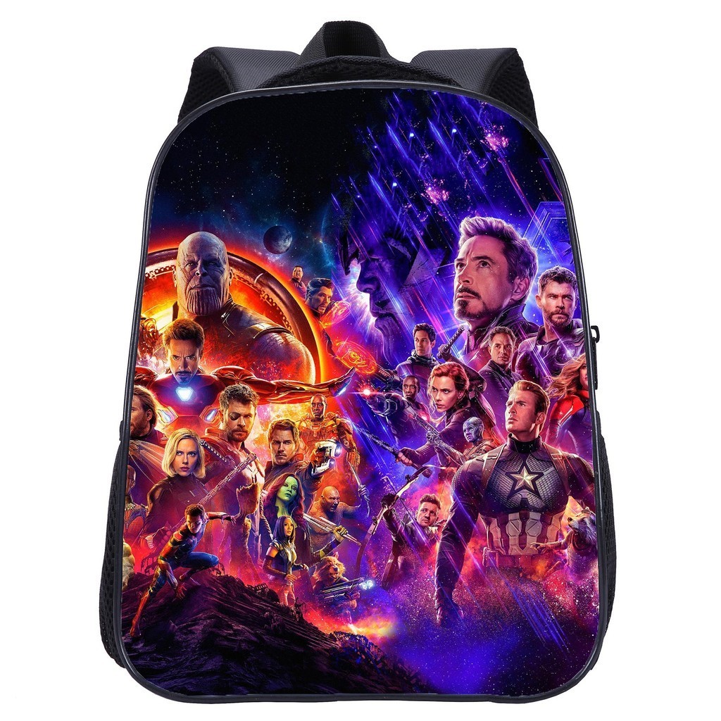 Marvel Heroes Avengers School Bag 14 Inch Double Layer Preschool ...