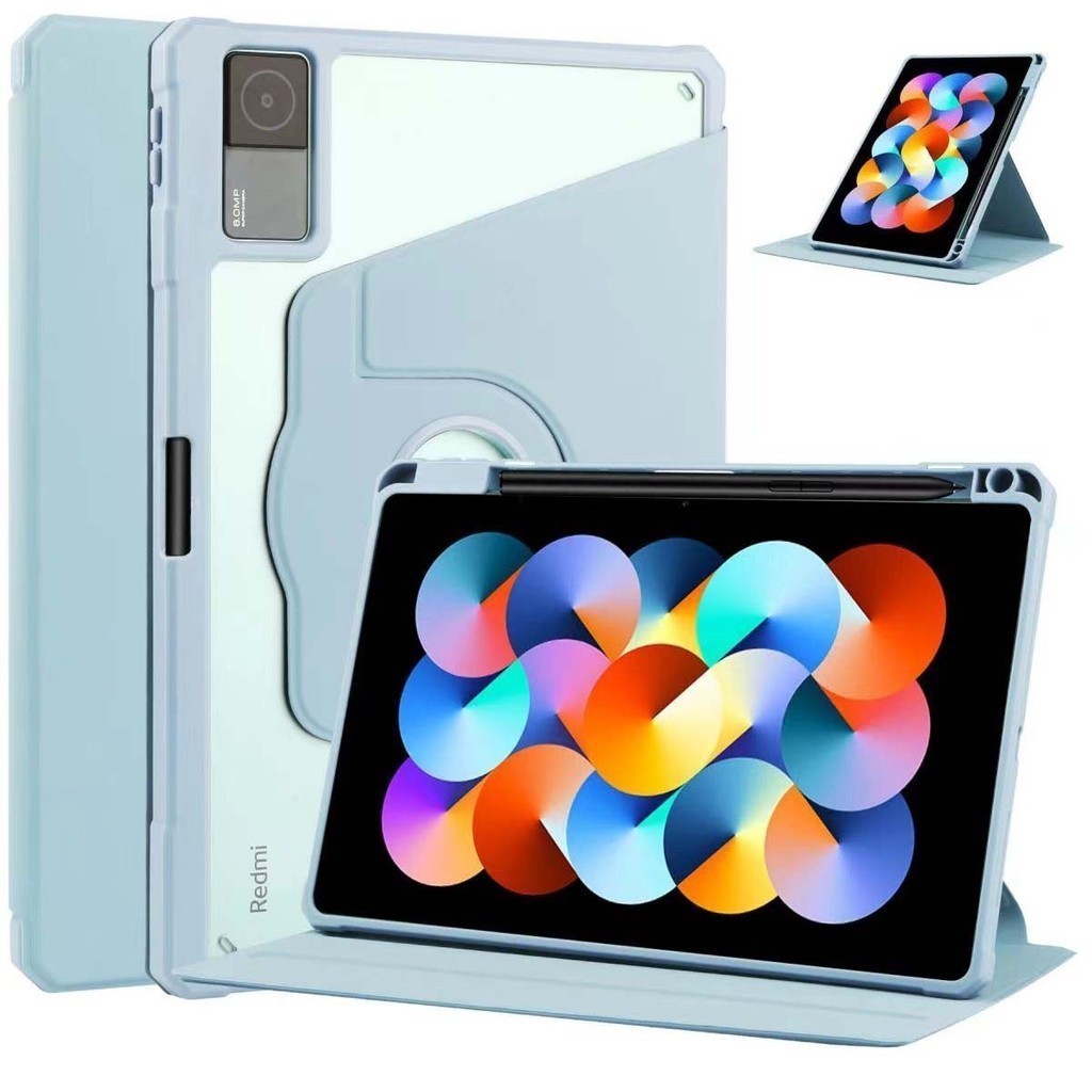 360rotatable Tablet Case For Redmi pad10.61 SE11Transparent Cover with ...