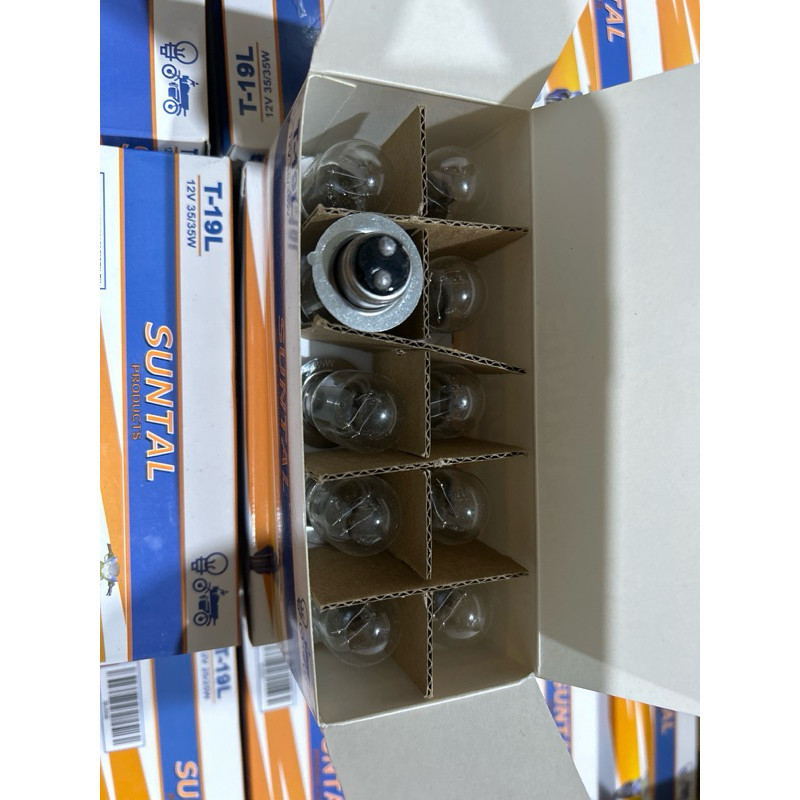 HEAD LIGHT BULB ORIGINAL SUNTAL 1 bo x (10pcs) | Shopee Philippines