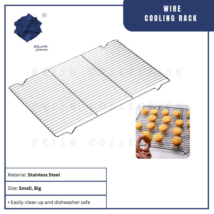 Wire Cooling Rack Stainless Steel Non-Stick Baking Tray Rack Cake Pizza ...