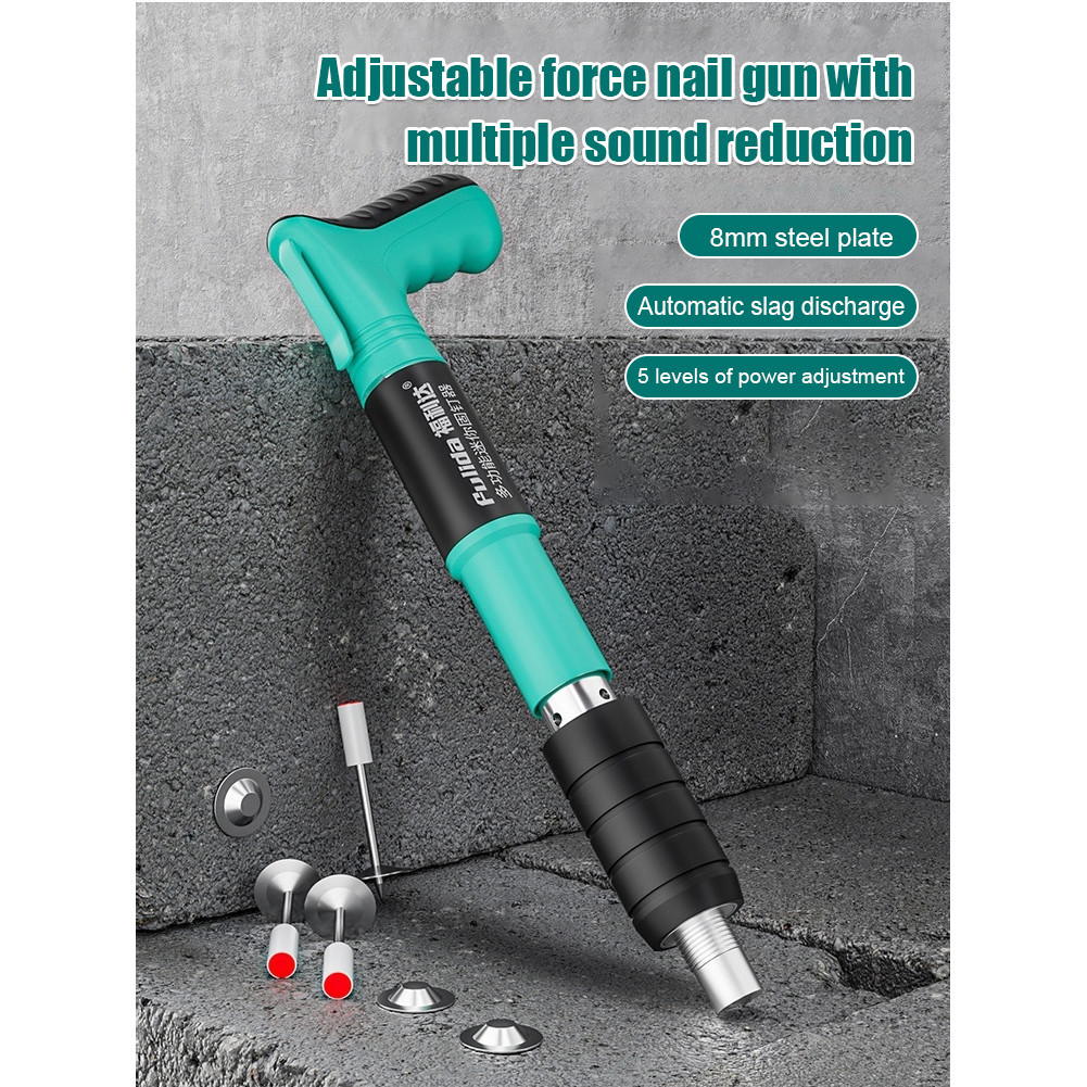 Nail gun special silencer air nail gun nail ceiling concrete nailer gun ...