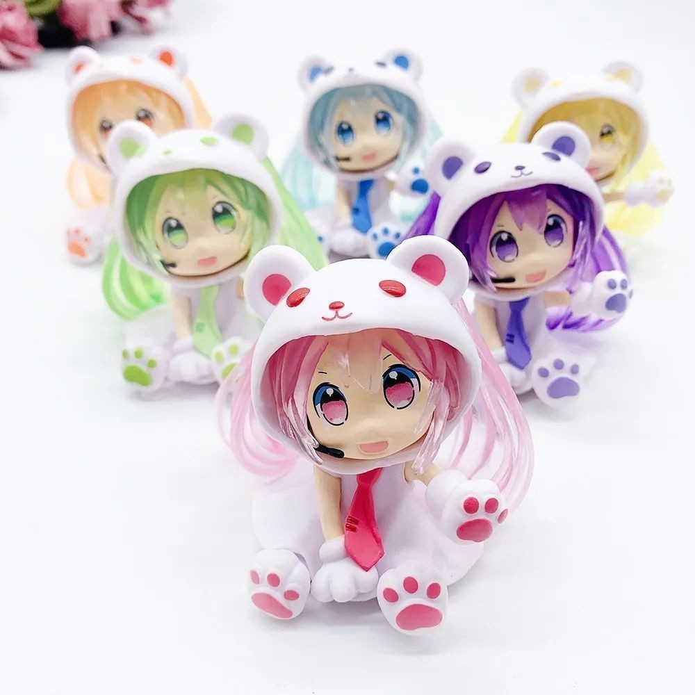 Two-dimensional q-Version Pink Car Box Sakura Variety Lolita Girl ...