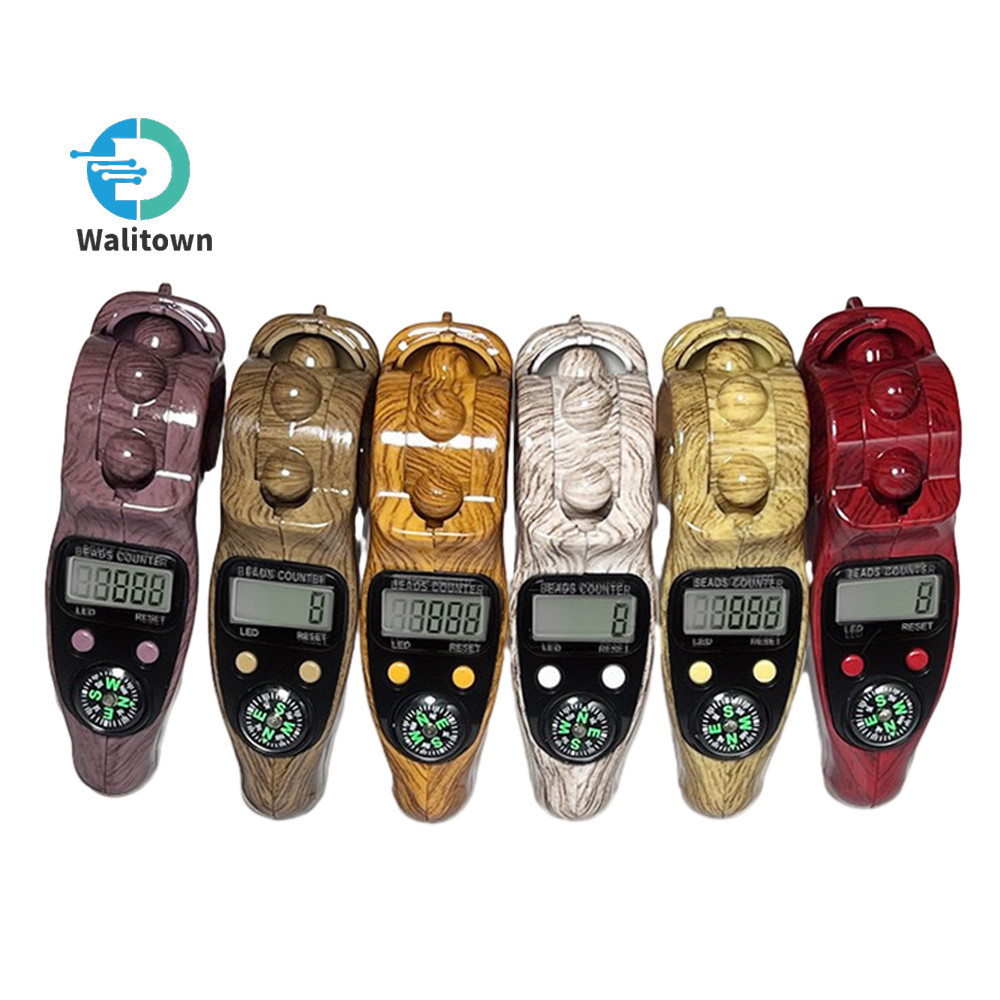Wood Grain Electronic Decompression Counter Ball Counter Manual ...