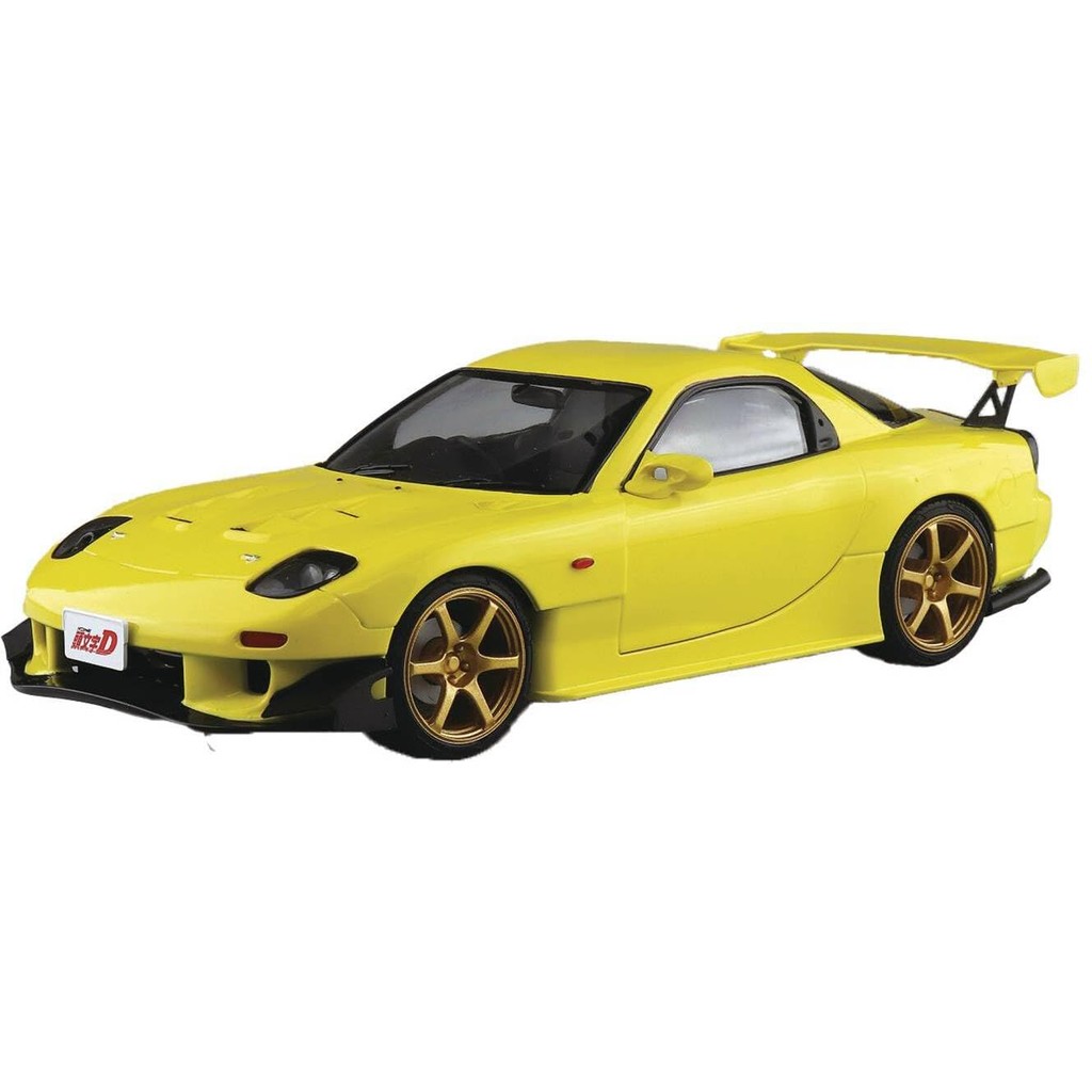 【Direct from Japan】 AOSHIMA Prepainted Model Series Initial D Keisuke Takahashi FD3S RX-7 ...
