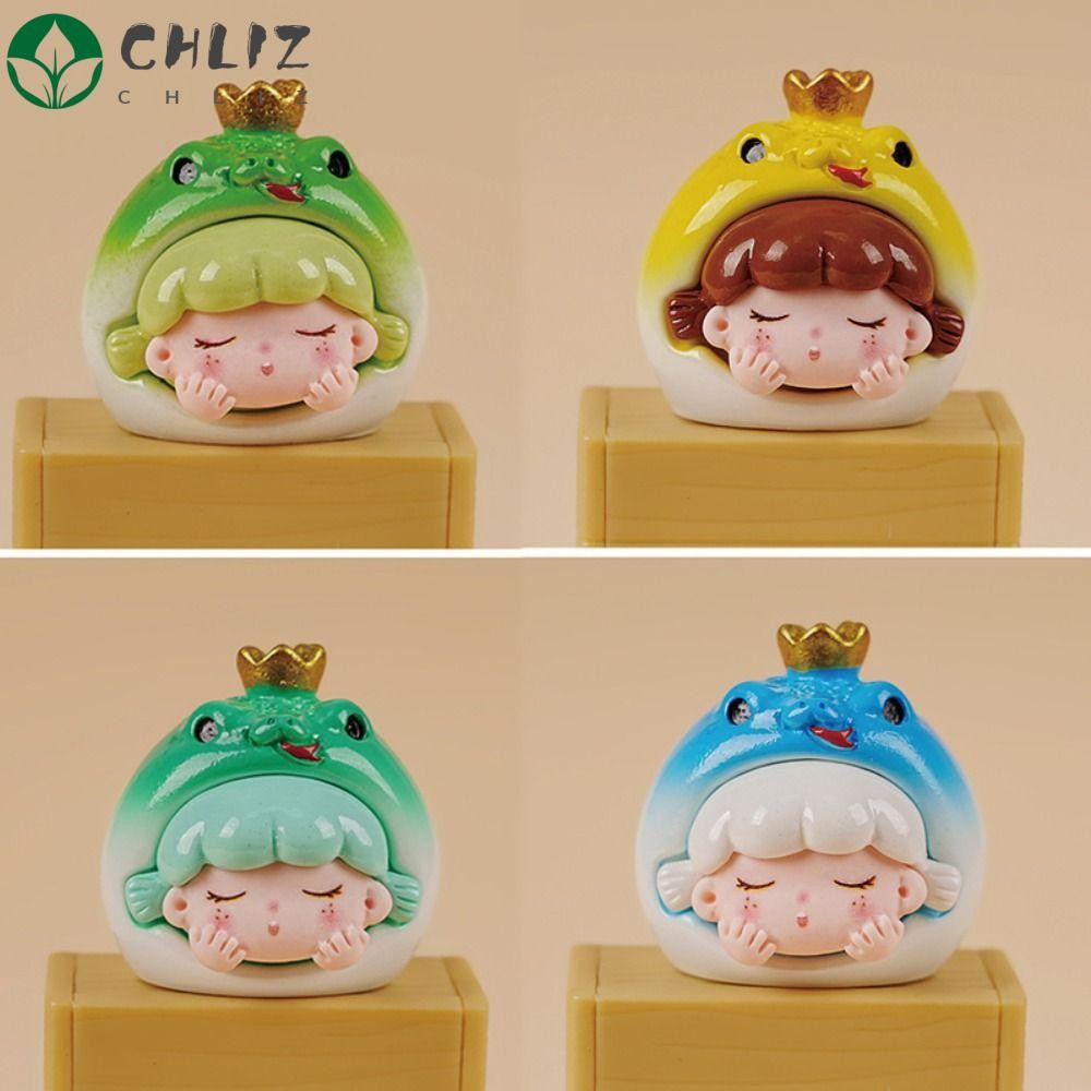 CHLIZ Box Doll, Pop Bean Baby Snake Anime Cartoon Figure Model, Cute ...
