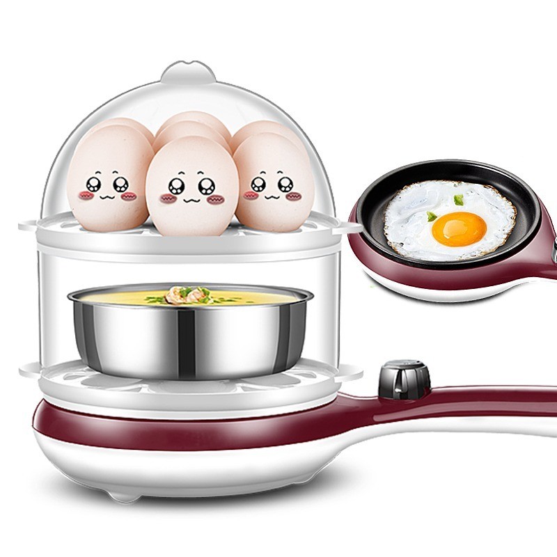 Double-Layer Electric Omelette Pan Small Egg Cooker Egg Frying Magic ...