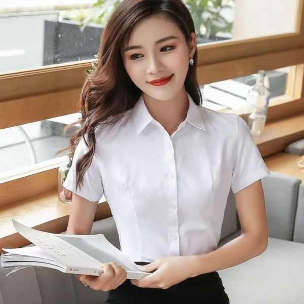 cottagecore top purple tops for women semi formal Summer White Shirt ...