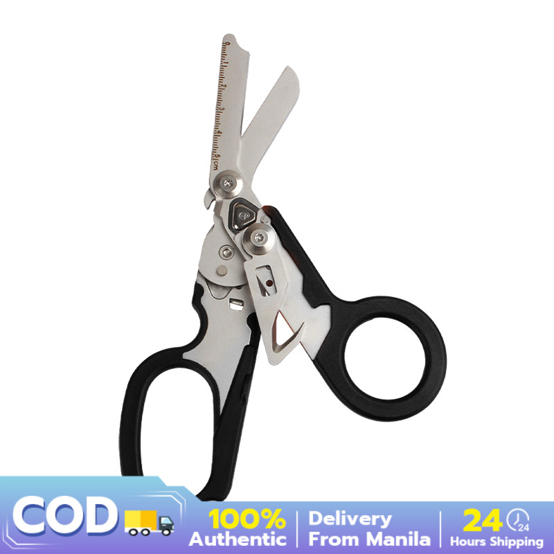 Trauma Raptor Shears 6 in 1 Emergency Shears Foldable Medical Scissors ...