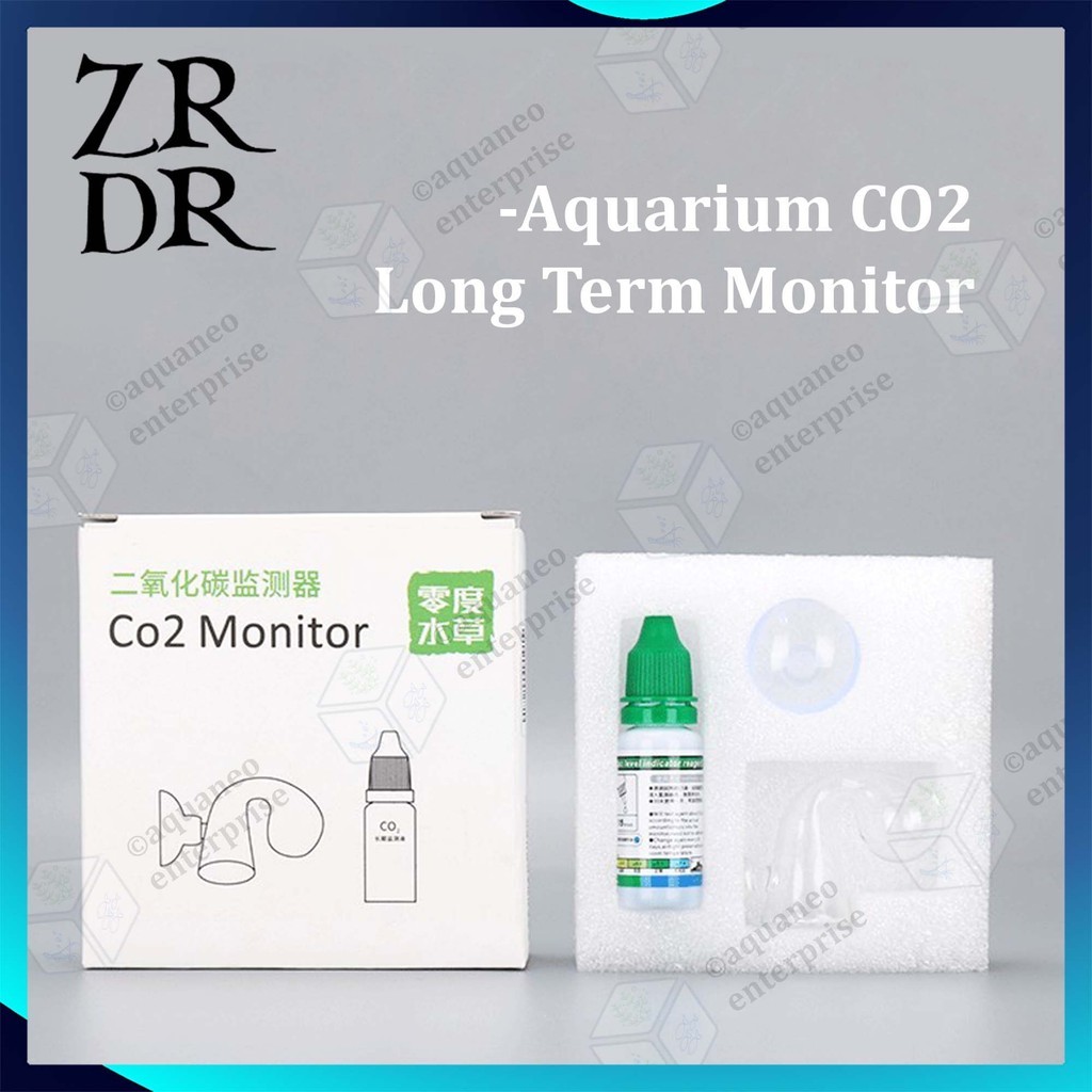 ZRDR CO2 Indicator Long Term Monitor - Glass aquarium co2 checker ...