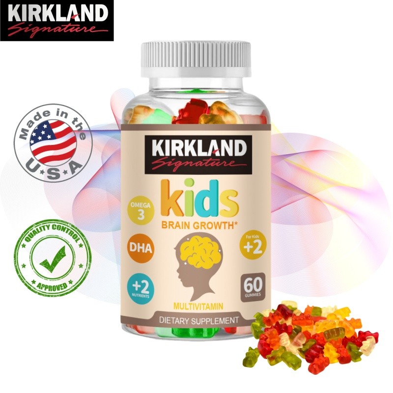 KIRKLAND Brain Support Gummies, Improve Cognitive Function and Memory ...