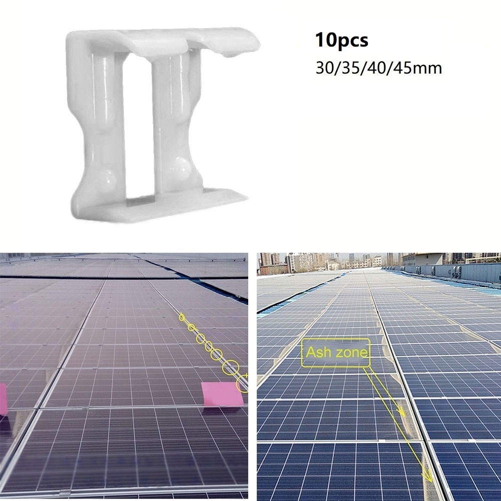 Pack of 10 Solar Panel Frame Water Drain Clips ASA Material Water Guide ...