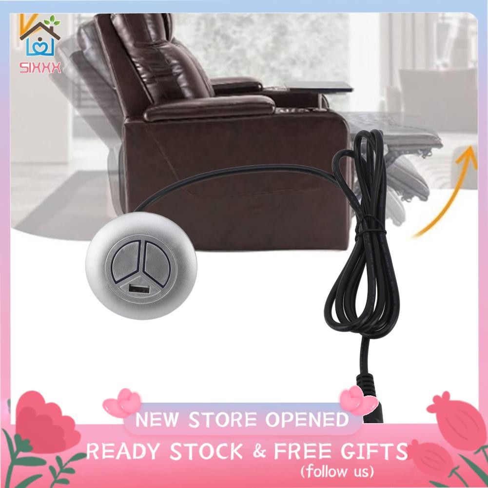 Sixxx Recliner Hand Control Handset Switch 5V 2.4A 5 Pin with USB ...